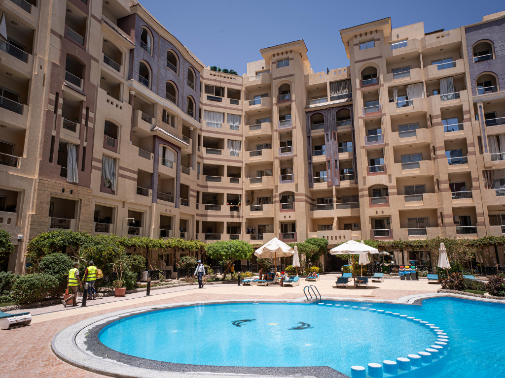 Studio 37 Sqm pool view located in Florenza khamsin Resort. (Egypt, Al ...