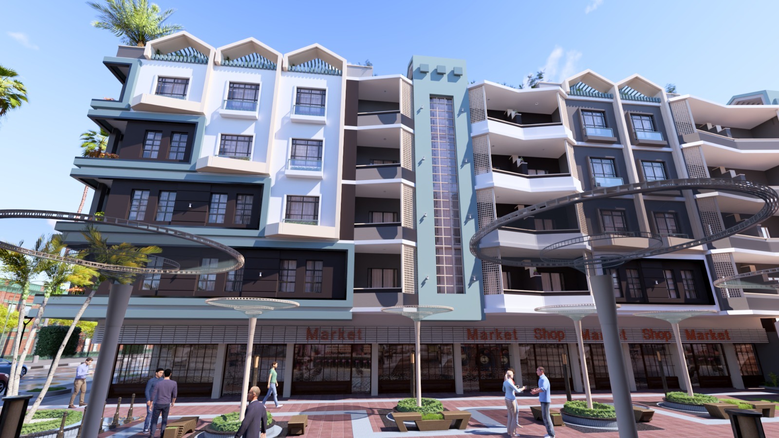 studio apartment 34sqm pool view for sale, hurghada (Egypt, Al Bahr al ...