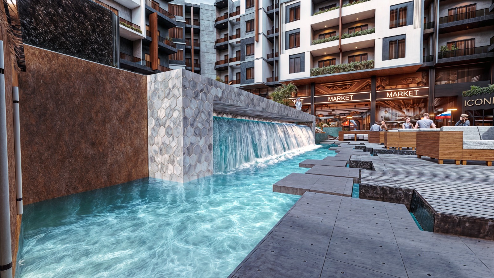 Prime Location Apartment – Iconic Resort Hurghada (Egypt, Al Bahr al ...